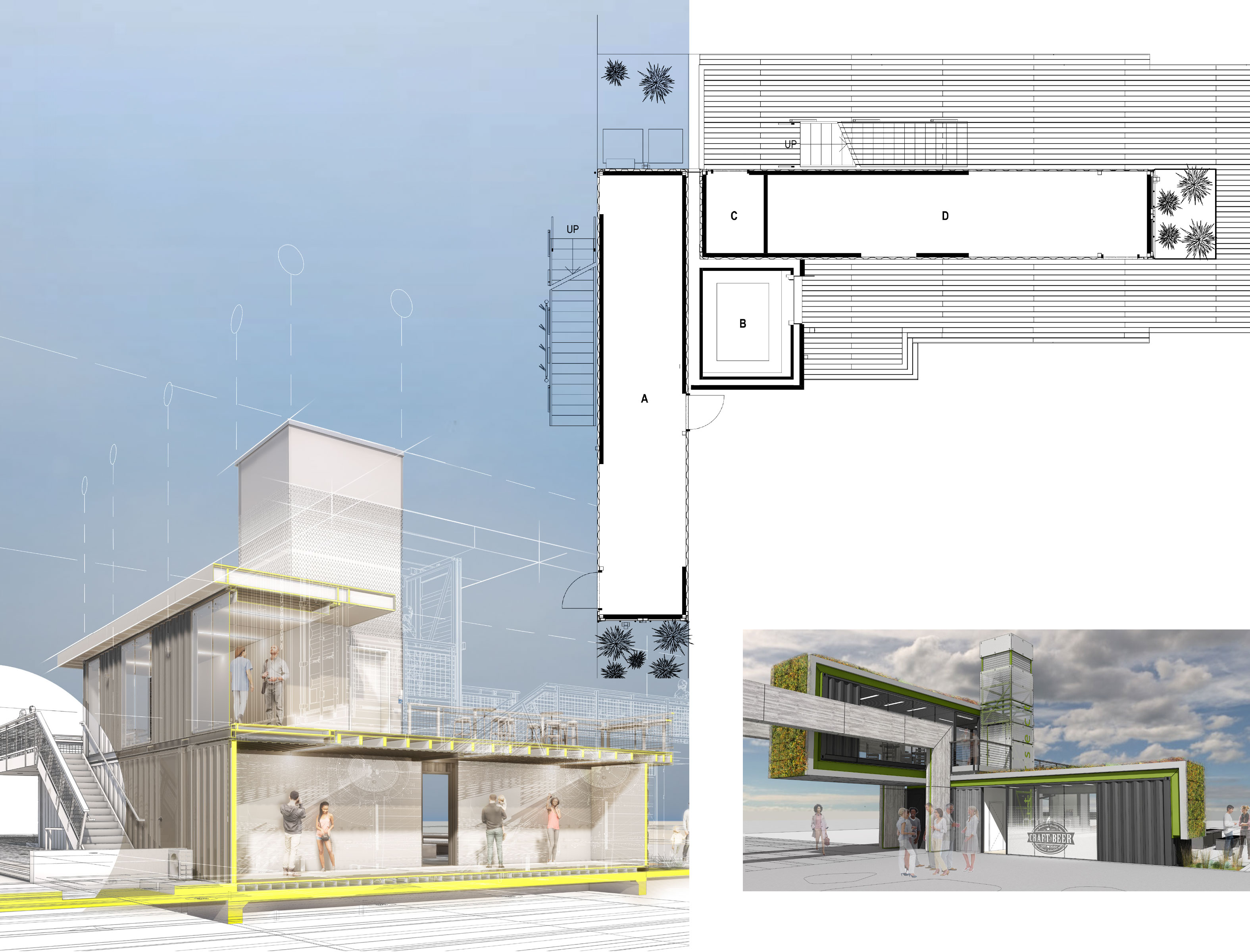 CONTAINER PAVILION AT INTERSECT